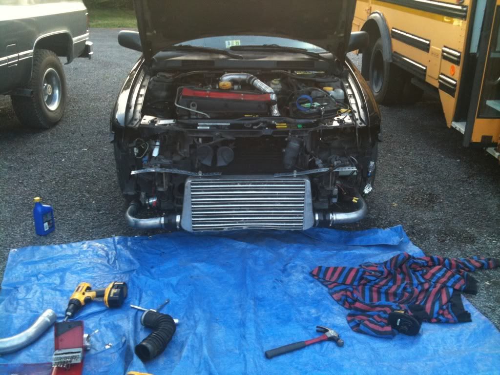 NG900 Aftermarket Crossflow Intercooler Install Procedure | Page 2 | SaabCentral Forums