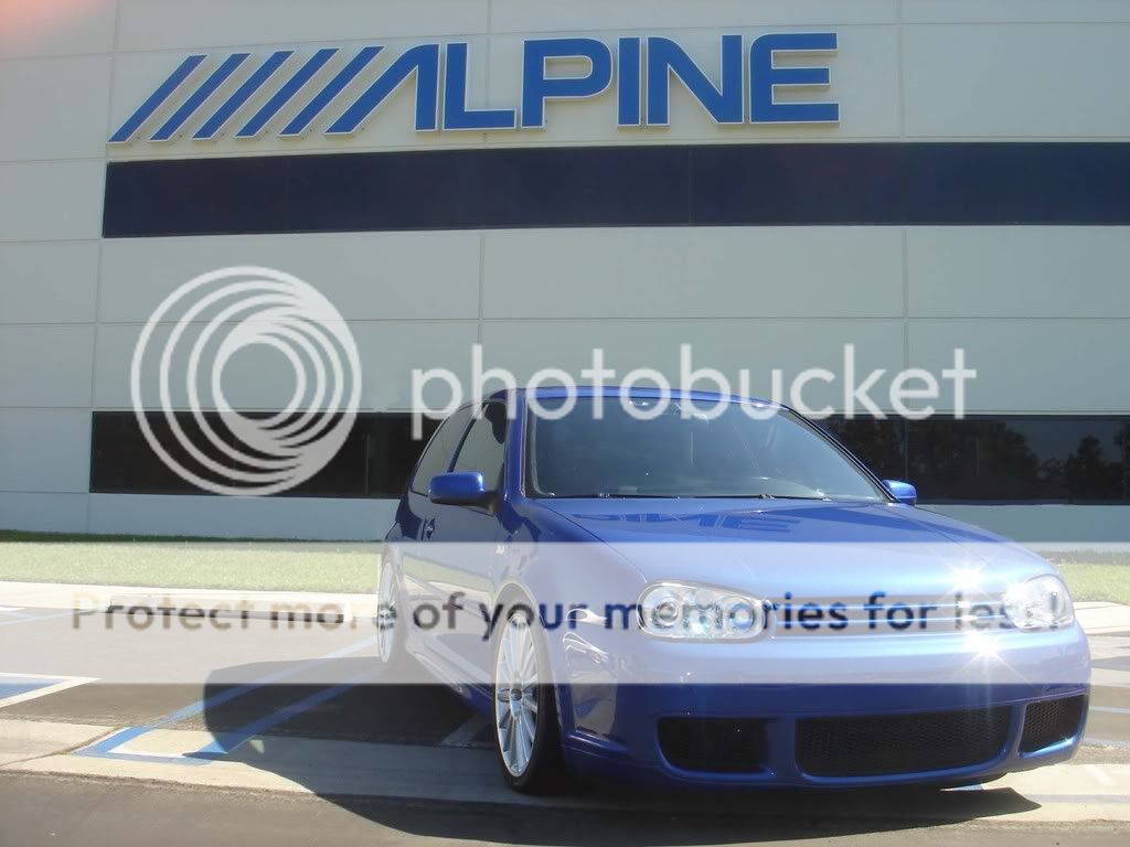 My /////ALPINE system | VW Golf R32 Forum