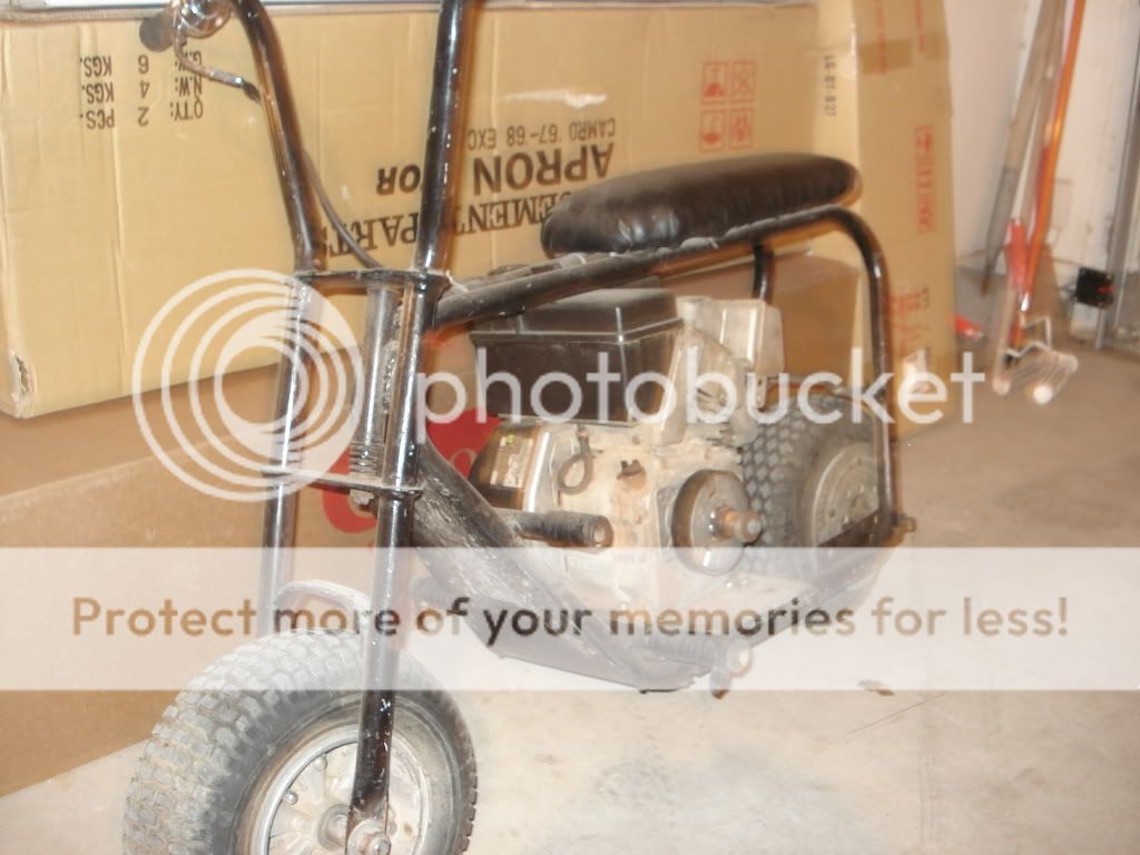 Progress on my "Cheeftah" | OldMiniBikes.com