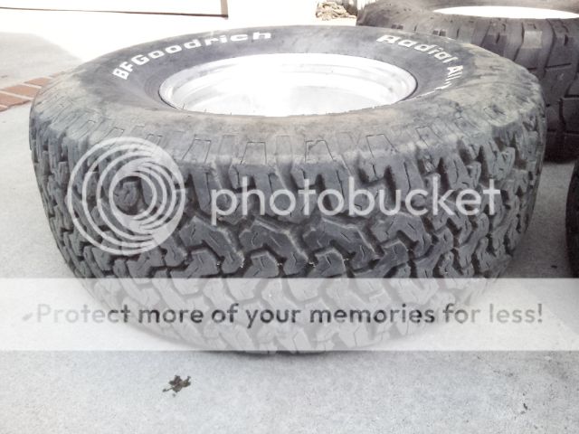 33x12.50xR15 BFG A/T's Old Tread Pattern | Pirate 4x4
