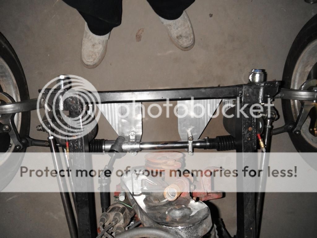 Rack and pinion mounting to drop axle? | T-Bucket Forums